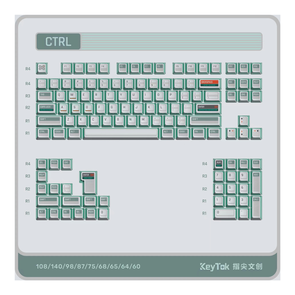 KeyTok KOL CTRL (Green) – Jlite Customs Enterprise