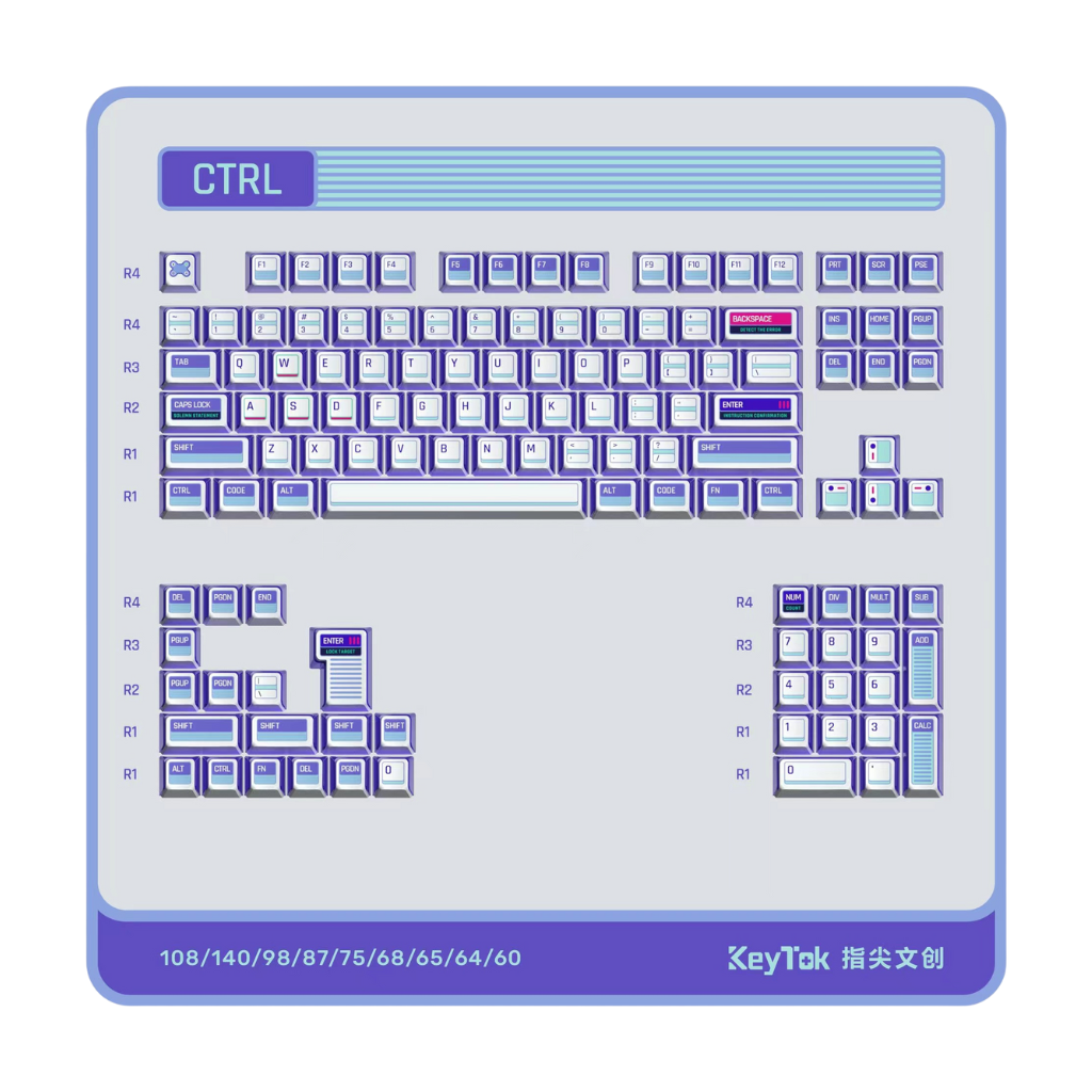 KeyTok KOL CTRL (Purple) – Jlite Customs Enterprise