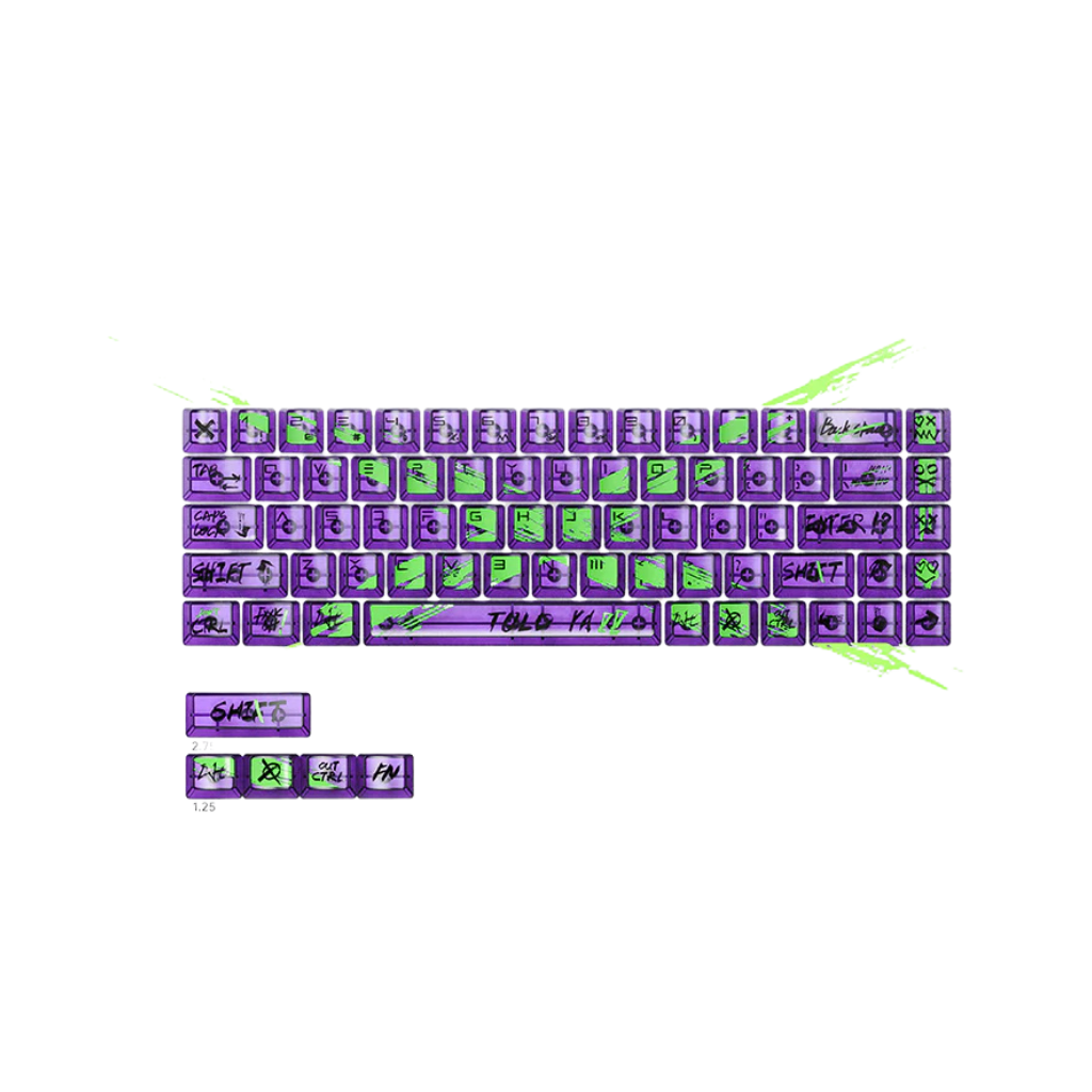 KeyTok XXX (Purple - 68% Keyboard) – Jlite Customs Enterprise
