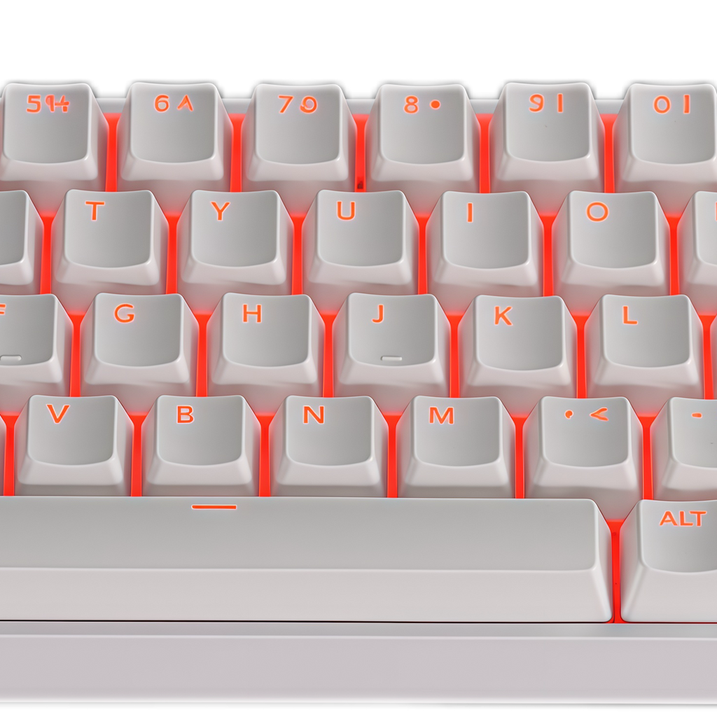 Madlions Fire 68 RGB Gateron Dual Rail 2.0 (White) – Jlite Customs ...